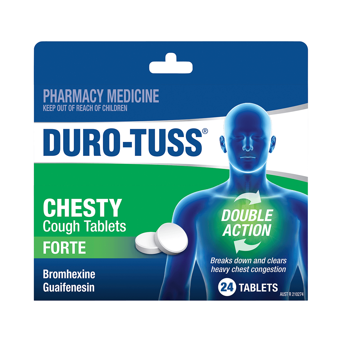 DURO-TUSS Chesty Cough Tablets Forte - Duro-Tuss